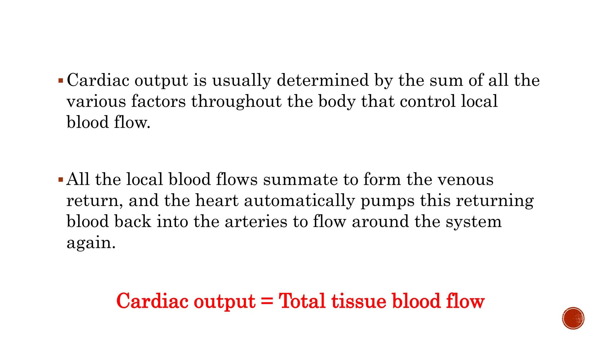 5-Cardiac output cardiovascular system.pptx | Heart and Cardiovascular ...