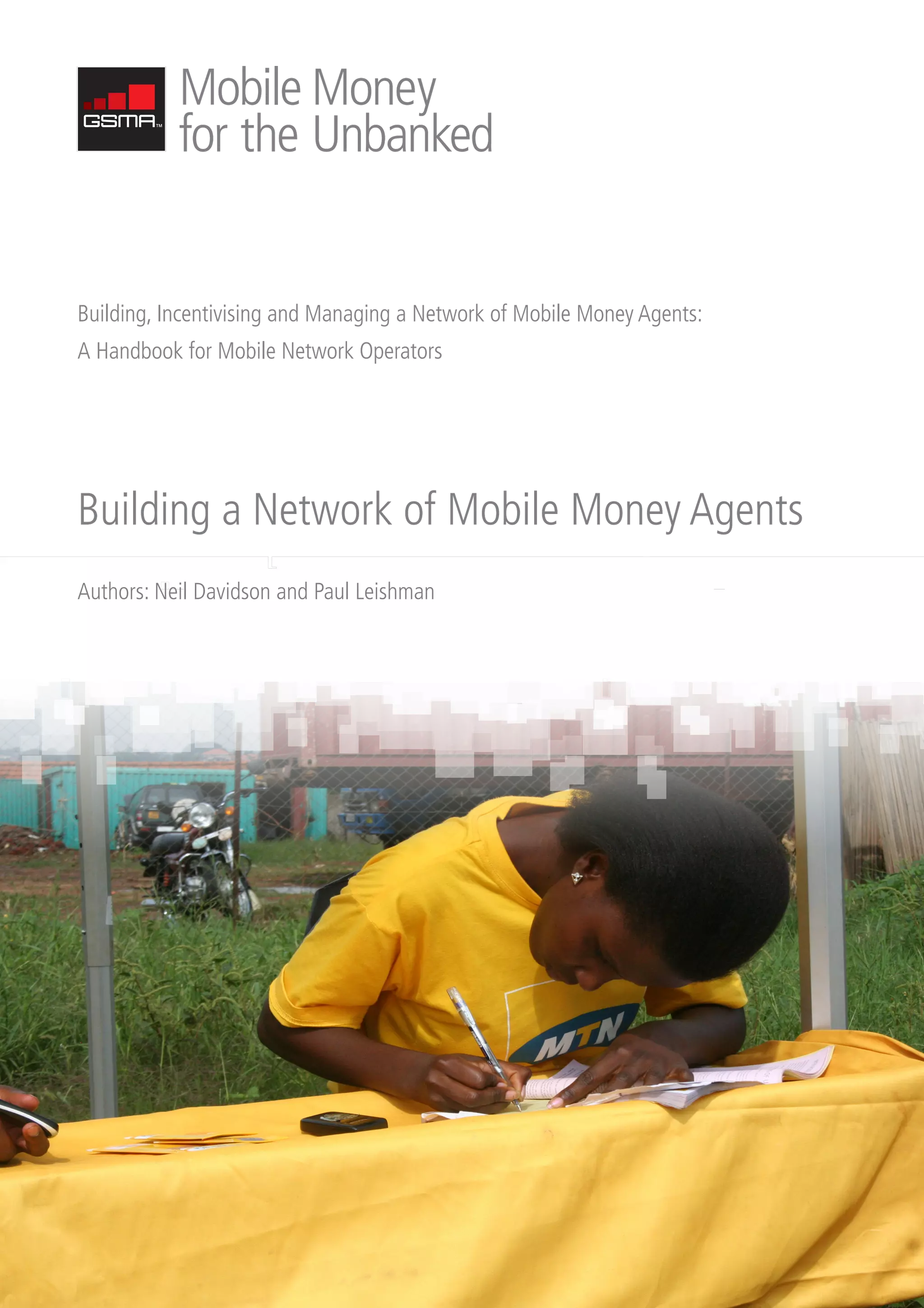 building a network of mobile money agents | PDF