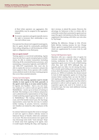 Building a network of mobile money agents | PDF
