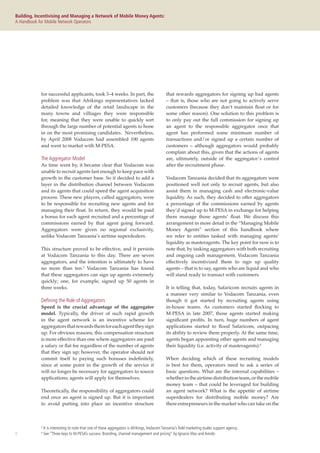 Building a network of mobile money agents | PDF