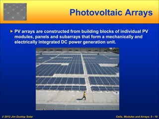 5 cells-modules-and-arrays | PDF