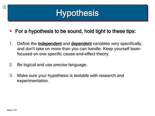 Research Methods for Business-5-ch05 (step 4 Framework and hypotheses)(1).pptx