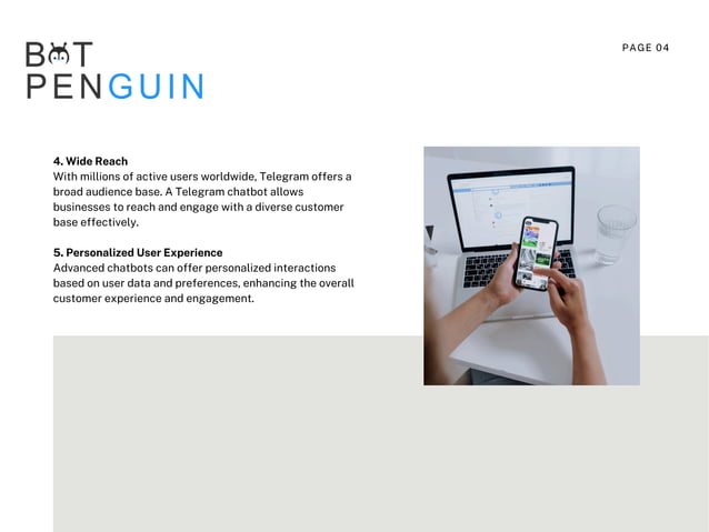 Explore Chatbot for Telegram by Bot Penguin | PDF