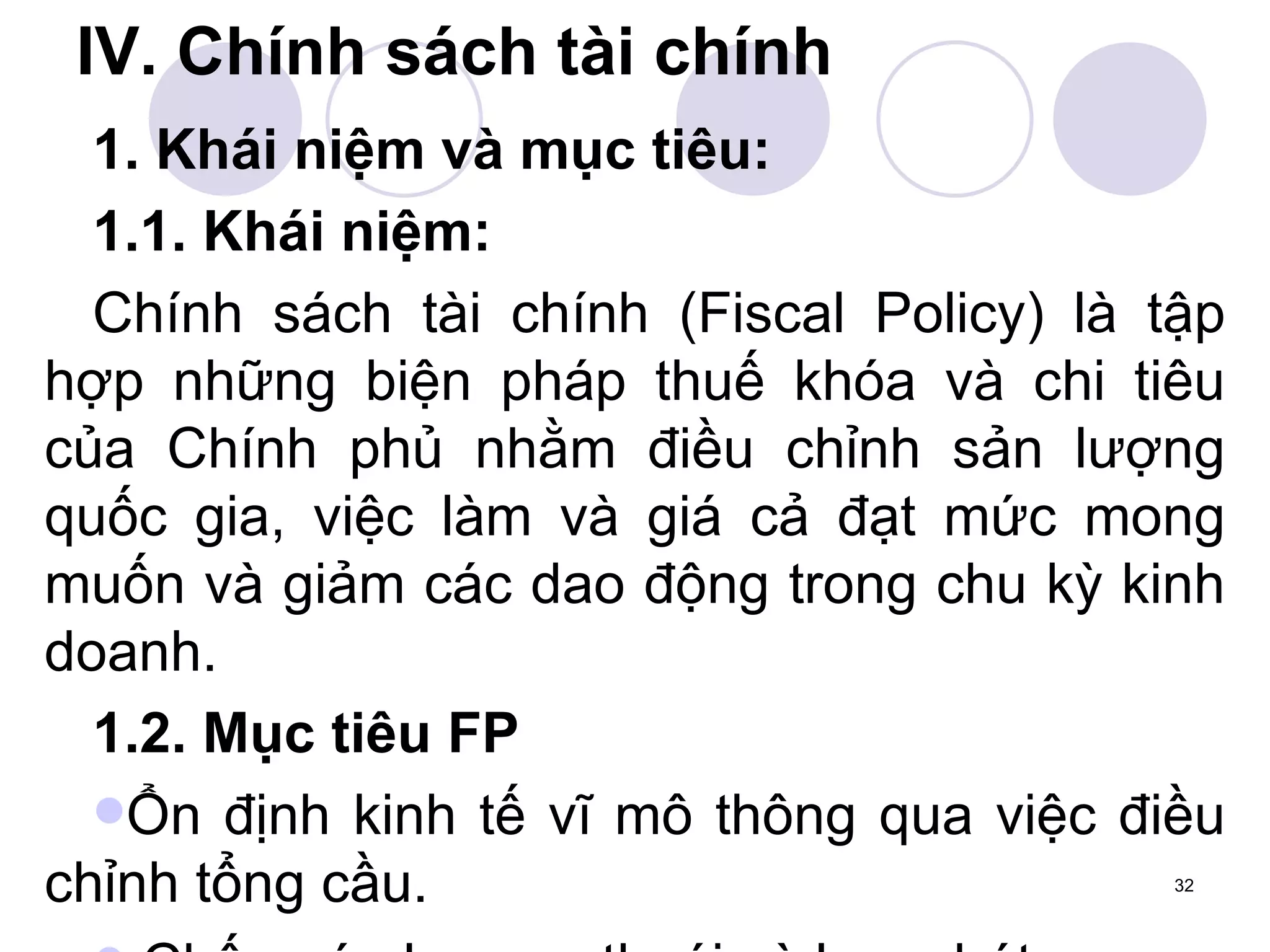 KINH TẾ HỌC VĨ MÔ - Chương 5 CHÍNH SÁCH TÀI CHÍNH VÀ NGOẠI THƯƠNG | PPT