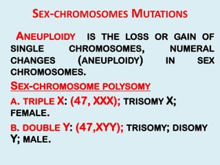 5. chromosom mutations | PPTX