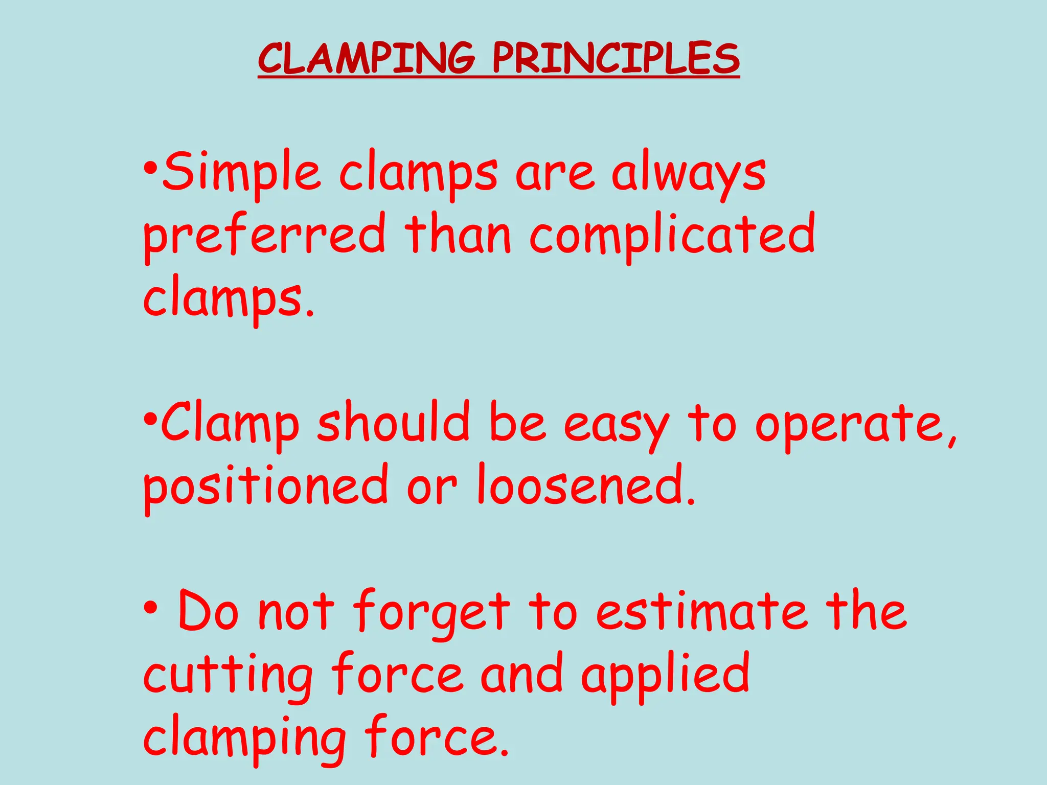 5-Clamping Principles & Clamps..powerpoi | PPT