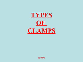 5-Clamping Principles & Clamps..powerpoi | PPT