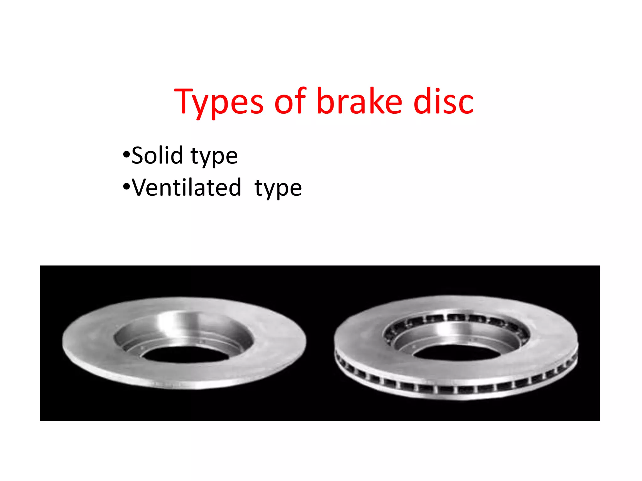 5 classification of brakes | PPTX