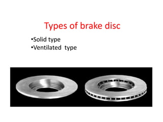 5 classification of brakes | PPTX | Sports Equipment | Sports