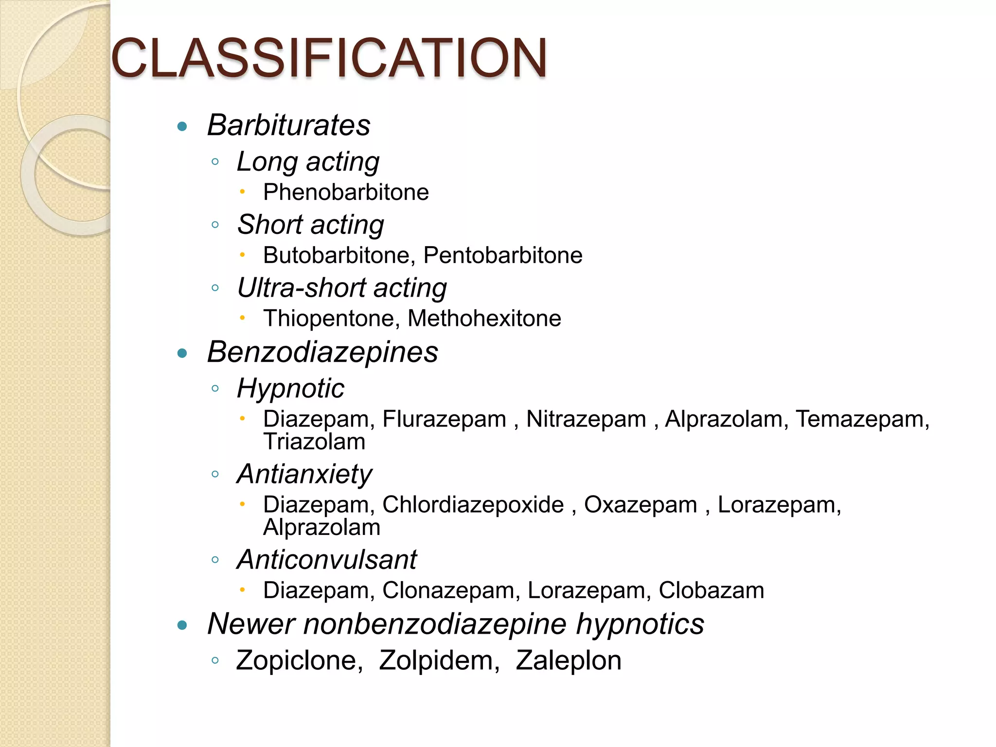 CNS depressant | PPTX