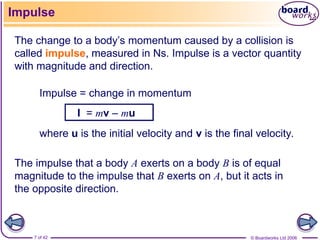 5-collisions.ppt The principle of comomentum Examination-style ...
