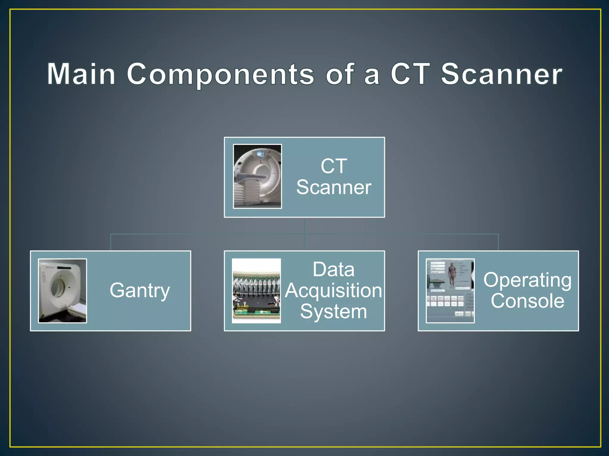 Components of CT Scan Machine | PPTX