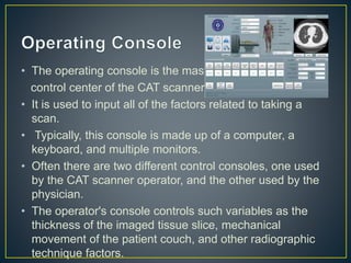 Components of CT Scan Machine | PPTX