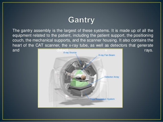 Components of CT Scan Machine