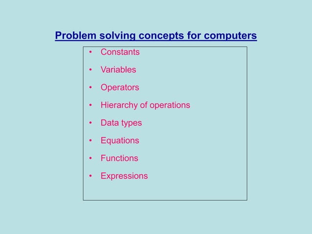 5 conceptos progamacion2-tema4 | PPT