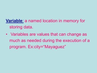 5 conceptos progamacion2-tema4 | PPT