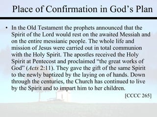 Confirmation | PPT