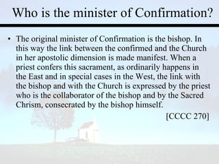 Confirmation | PPT