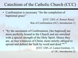 Confirmation | PPT