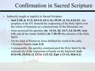 Confirmation | PPT