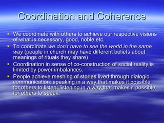Coordinated Management Of Meaning | PPT