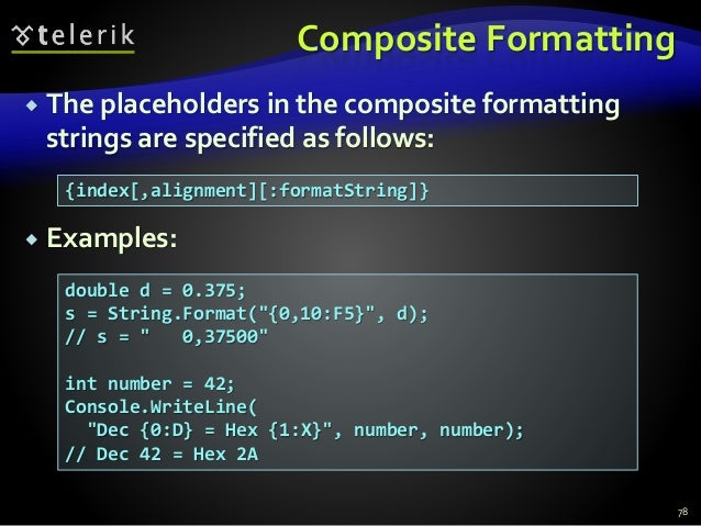 5. c sharp language overview part ii