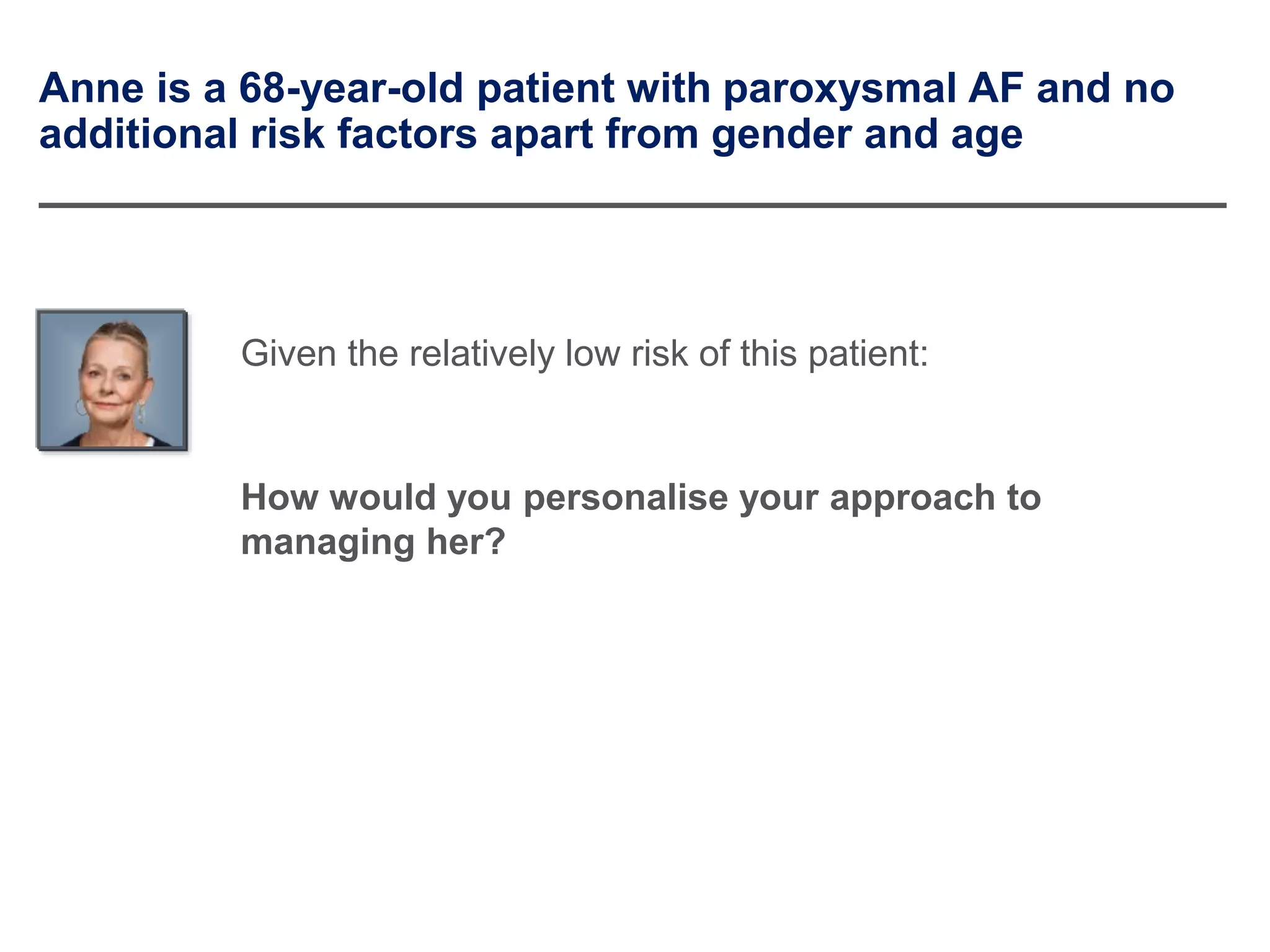 5 dan atar - anticoagulation and stroke prevention in af | PPT
