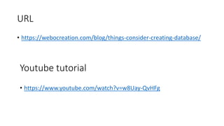 Database table schema explained of Opencart | PPT