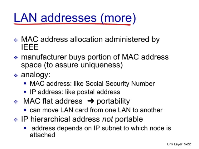 Ch5 data layer network | PPT