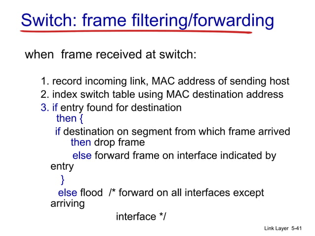 Ch5 data layer network | PPT