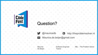 Maurice de Beijer | PPT