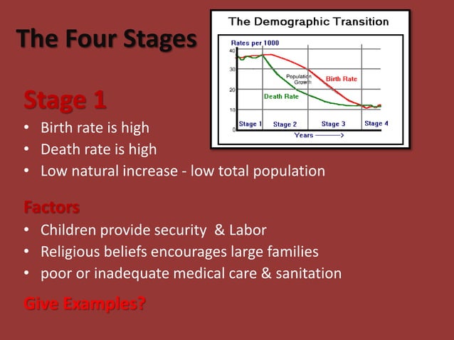5 Demographic Transition model | PPTX | Medical Health
