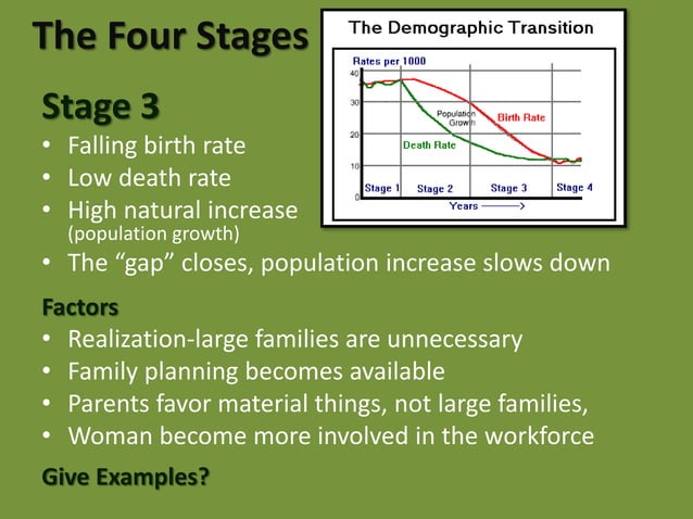 5 Demographic Transition model | PPTX | Medical Health