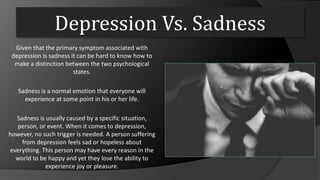 Depression | PPTX | Mental Health | Diseases and Conditions