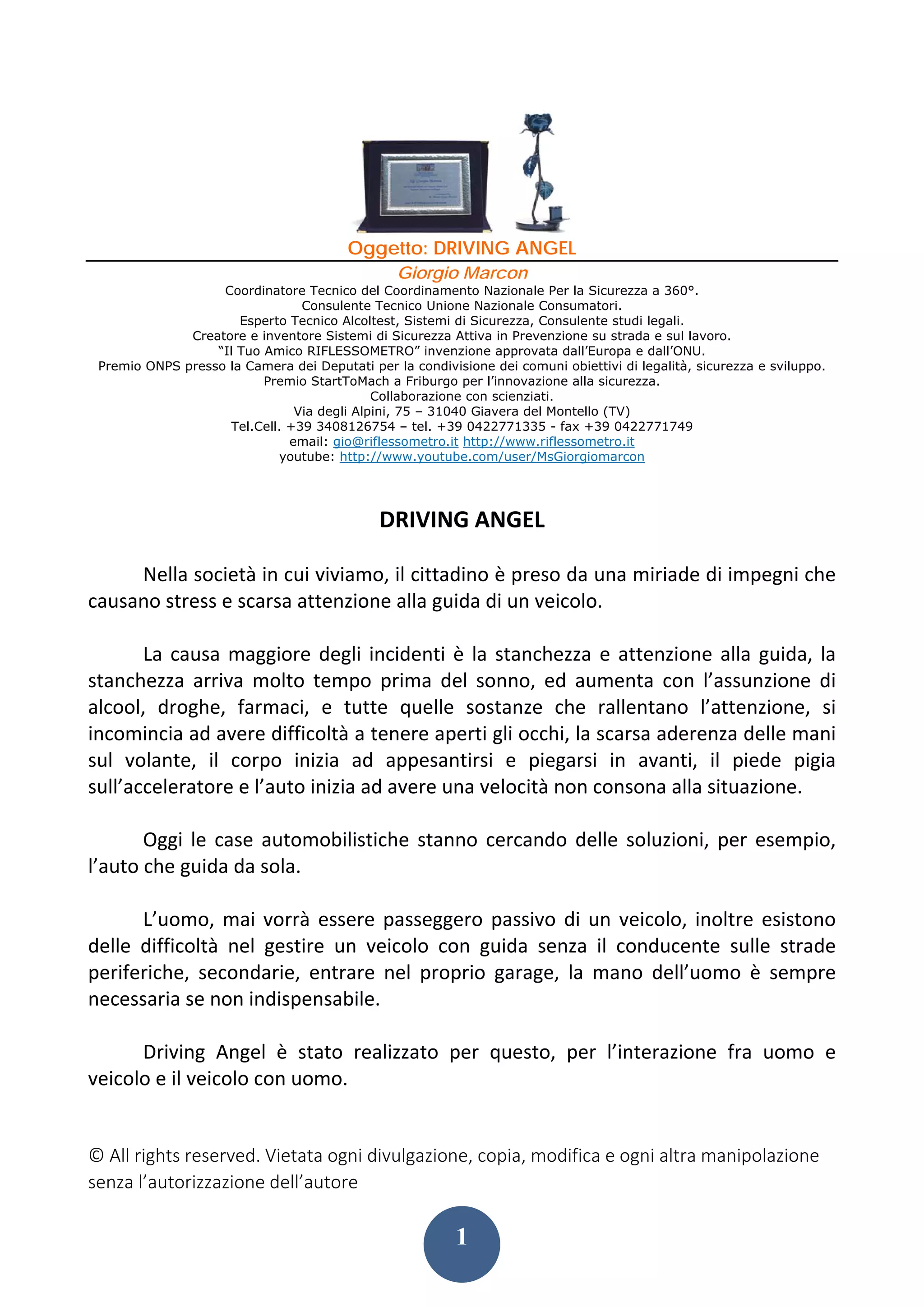 5 descrizione lite driving angel ita | PDF