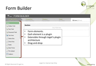 Joget Workflow v5 Training Slides - Module 5 - Designing your First ...