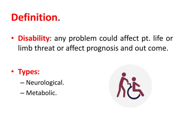 Disability in trauma patient: meaning – and management.pptx