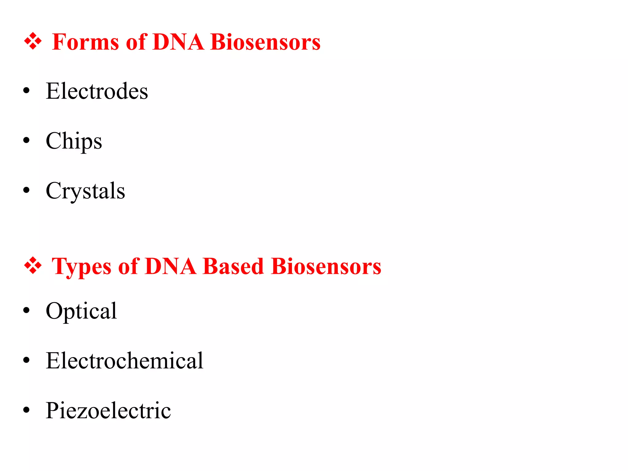 DNA-biosensors lecture 5 | PPTX