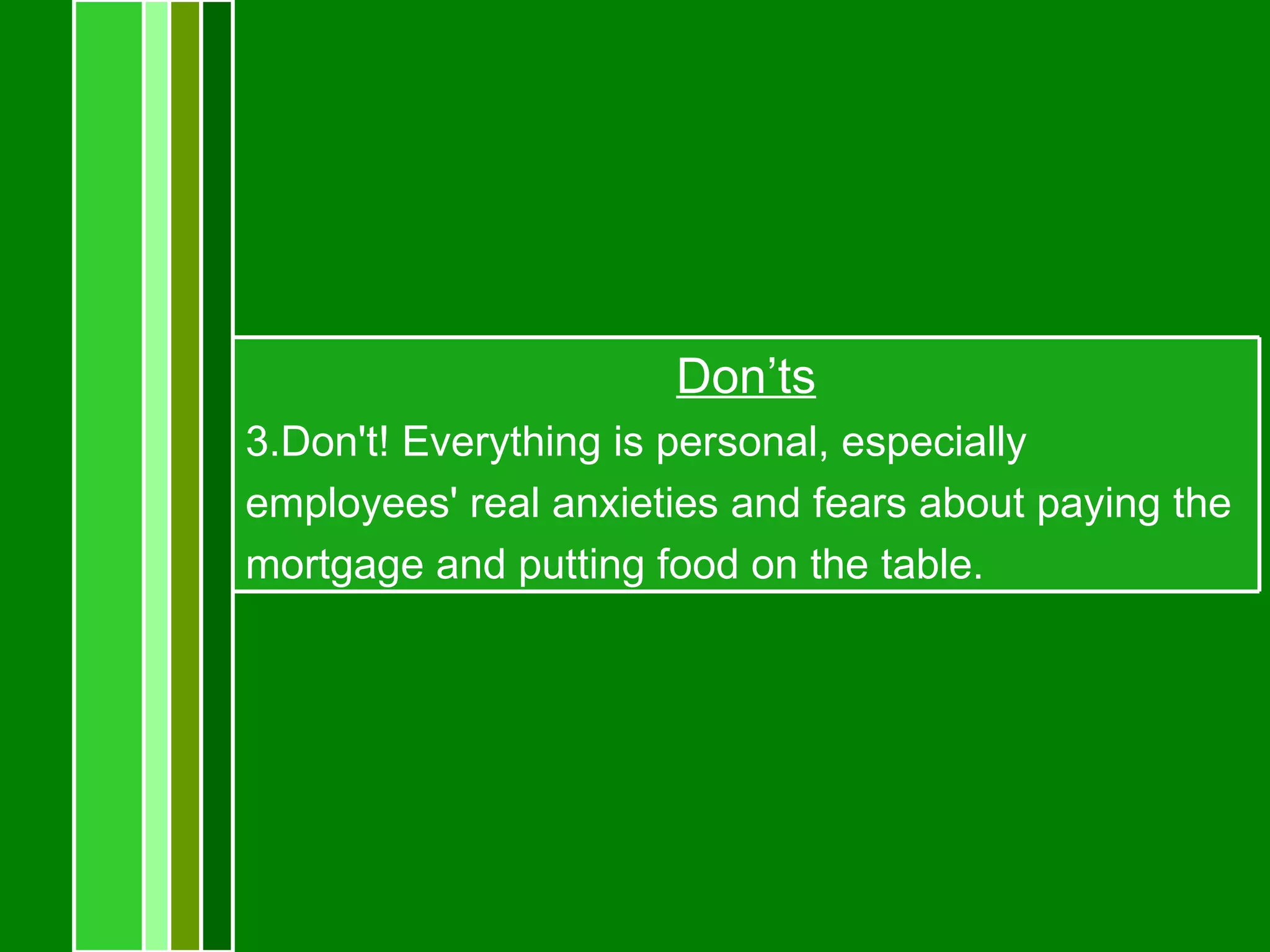 5 Dos And Donts For Dealing With Layoff | PPT