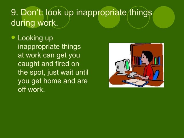 5 DOS AND DONTS | PPT