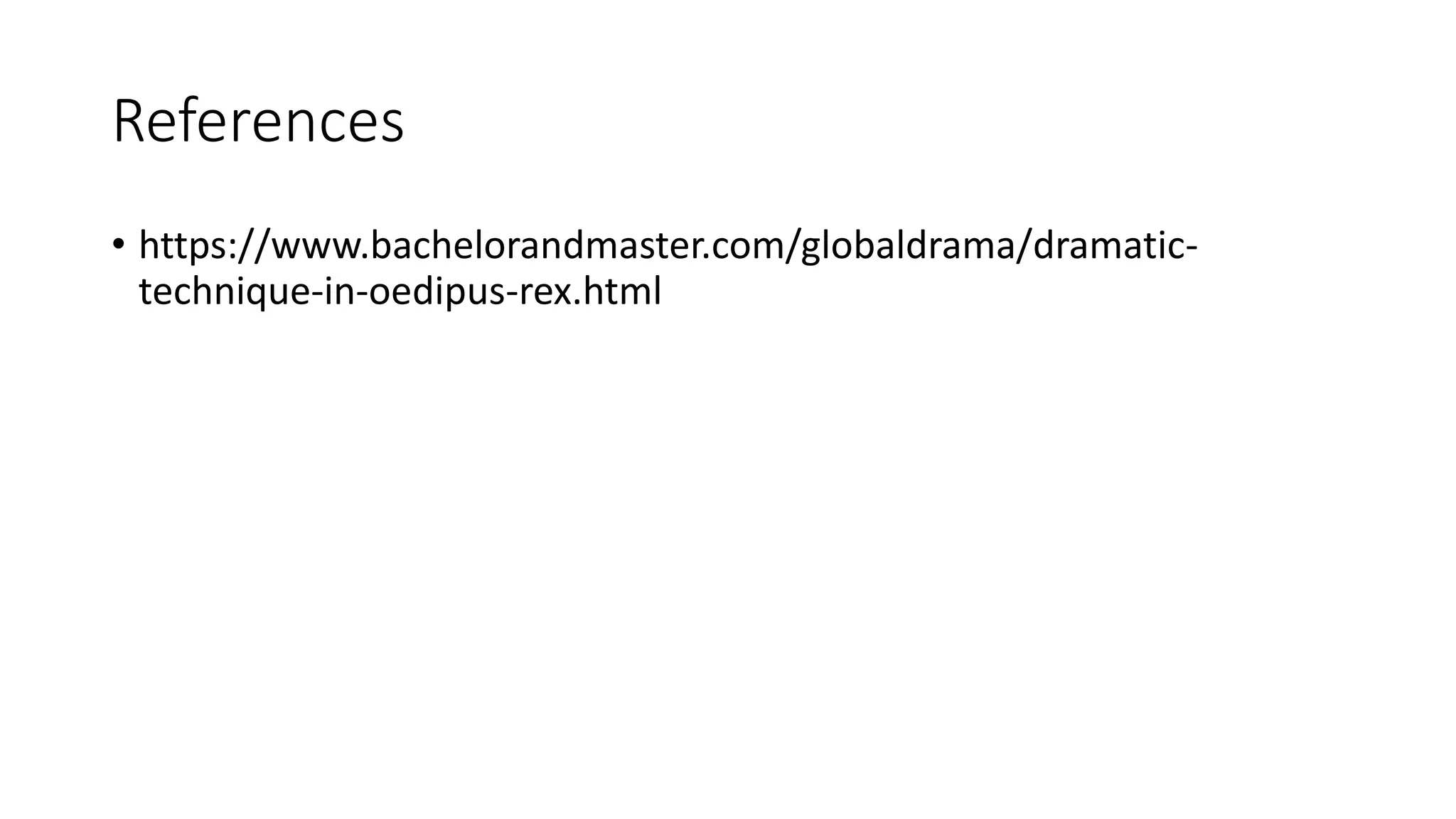 5 dramatic techniques | PPTX