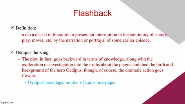 5 dramatic techniques | PPTX