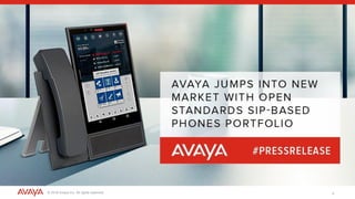 Drones in real time communication - AVAYA | PDF