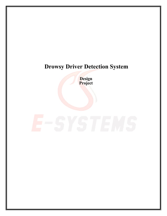 5 drowsy-detector | PDF