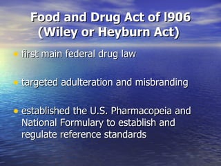 Dug development and regulation | PPT