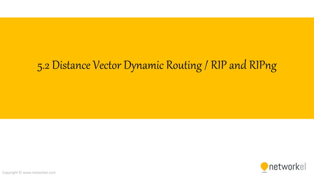 CCNA Dynamic Routing | PPTX