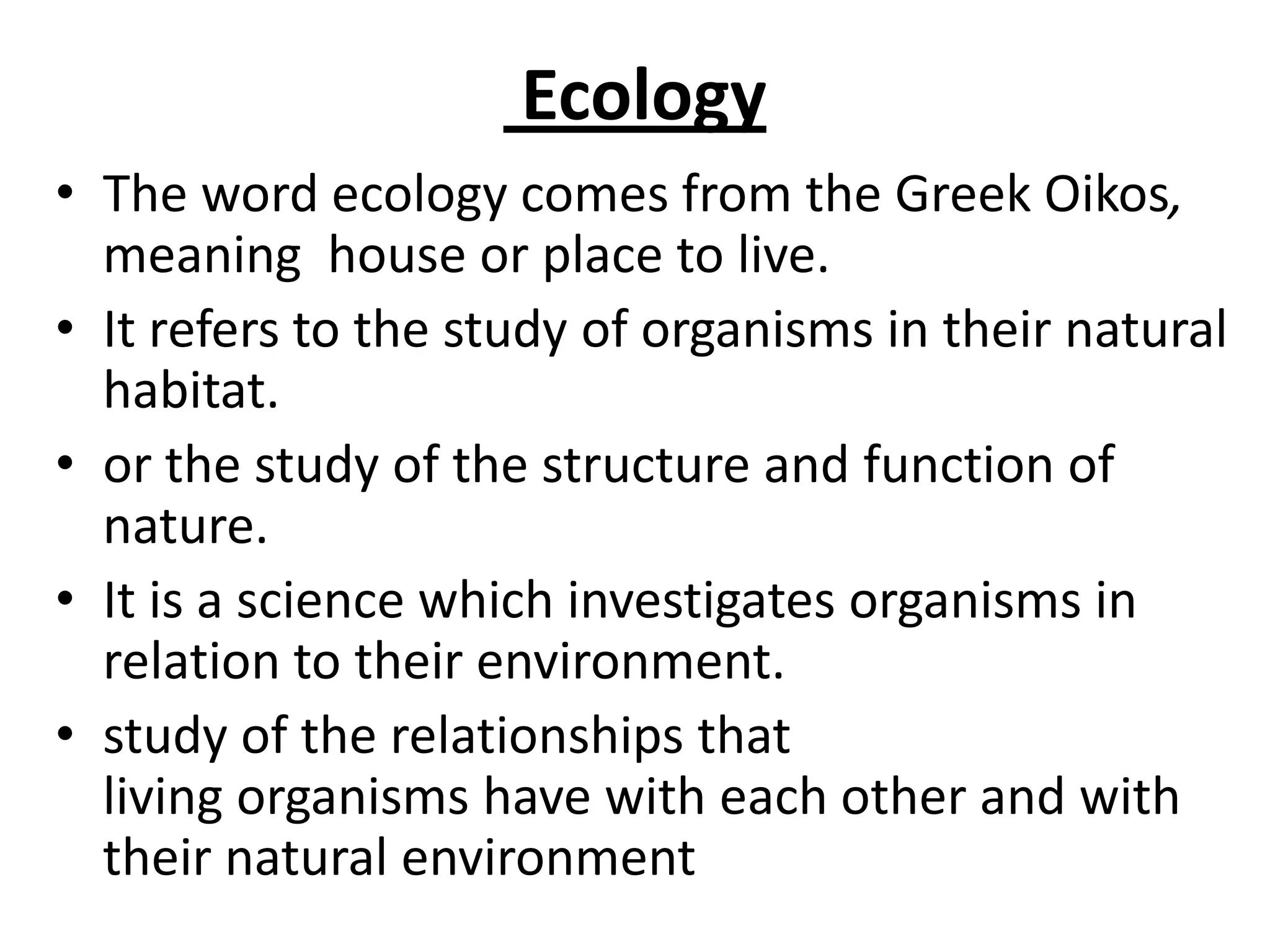 5 ecology and ecosystem | PPTX
