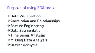 EDA tools and making sense of data.pdf