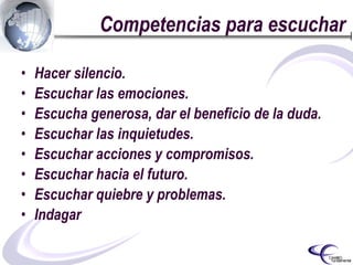 El Arte Olvidado de Escuchar | PPT