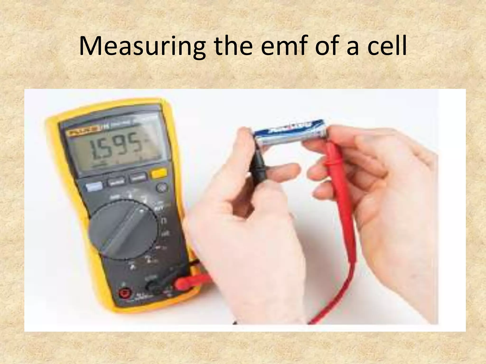 ELECTRIC CELLS AND BATTERIES | PPTX